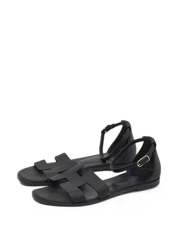 Hermès Santorini Ankle-strap Flat Sandals
