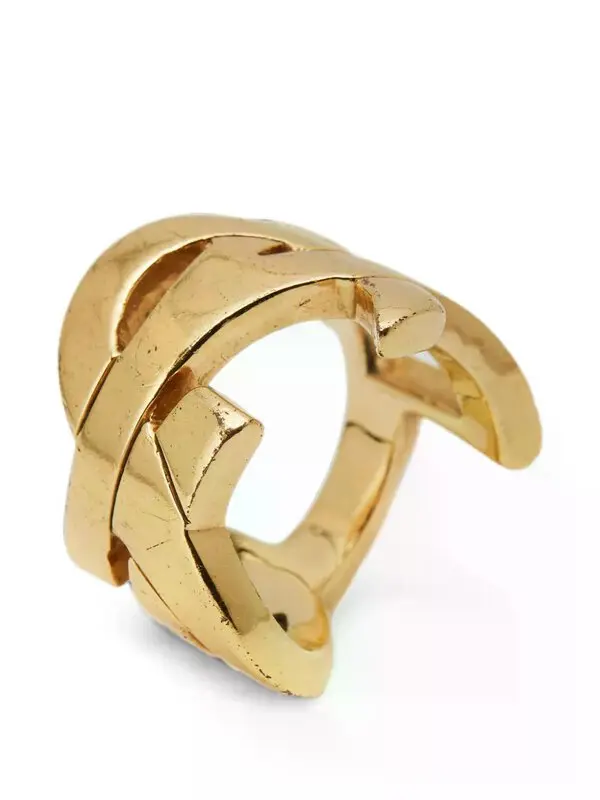 Saint Laurent Opyum Monogram Ring -tone Metal