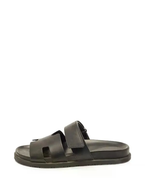 Hermès Chypre Touch-strap Flat Sandals