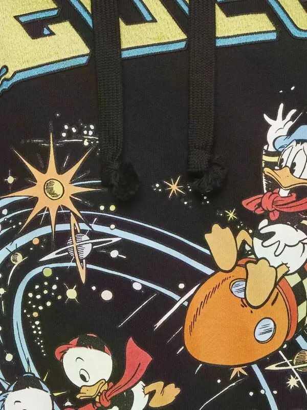 Gucci X Disney Donald Duck Hoodie - Black