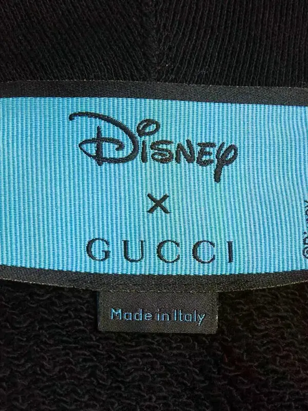 Gucci X Disney Donald Duck Hoodie - Black