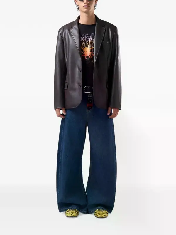 Gcds Graphic-print Cropped T-shirt