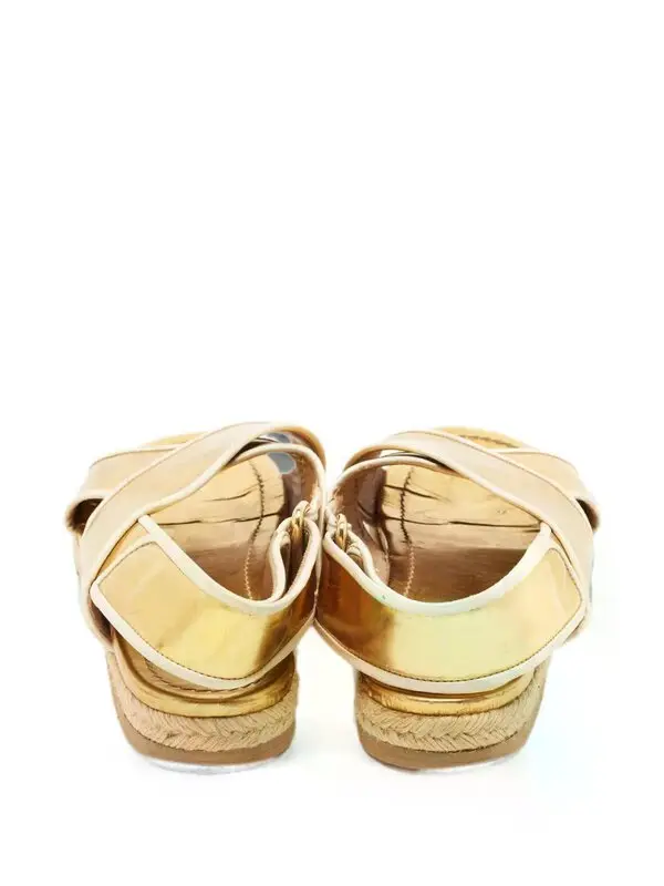 Marni Cross-strap Slingback Sandals