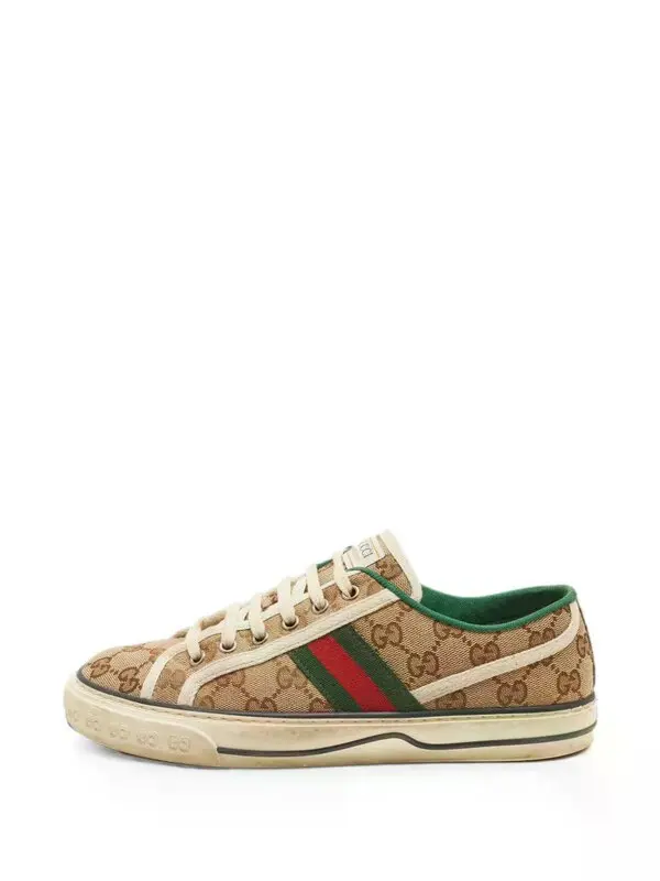 Gucci Tennis 1977 Gg Canvas Low Top Sneakers