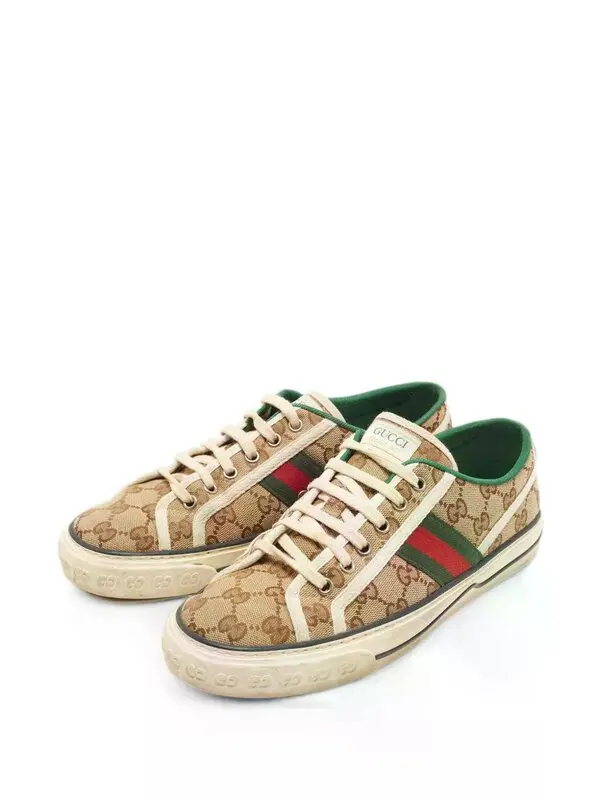 Gucci Tennis 1977 Gg Canvas Low Top Sneakers