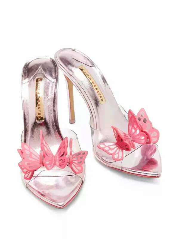 SOPHIA WEBSTER Butterfly Embellished Stiletto Sandals