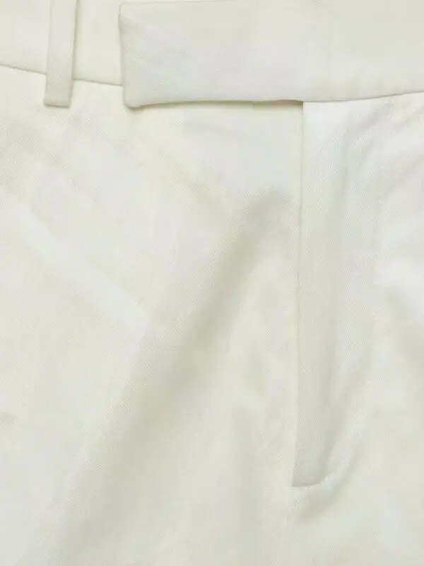 Gucci 2017 Gabardine Side-stripe Shorts