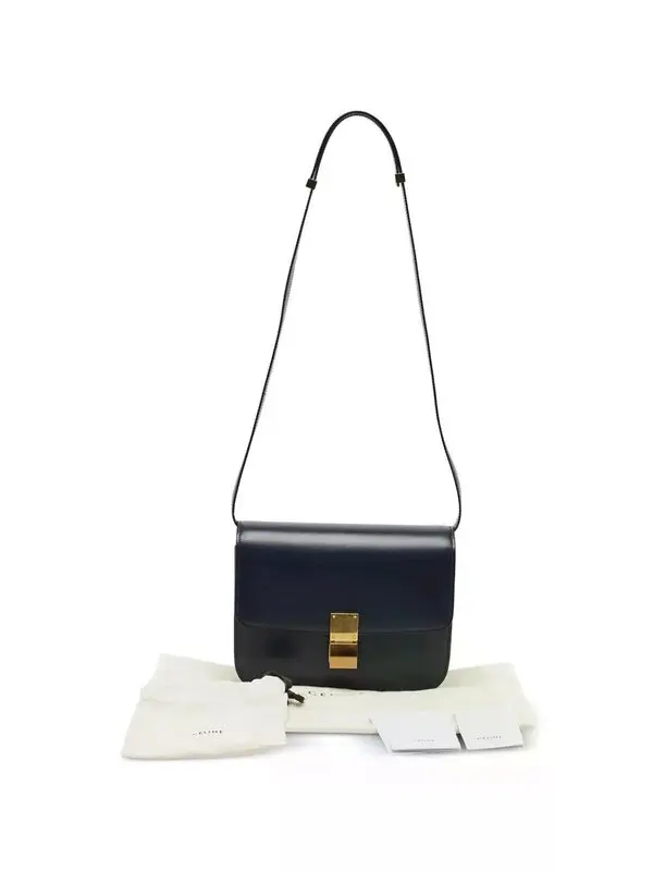 Celine Medium Classic Box Crossbody Bag - Blue