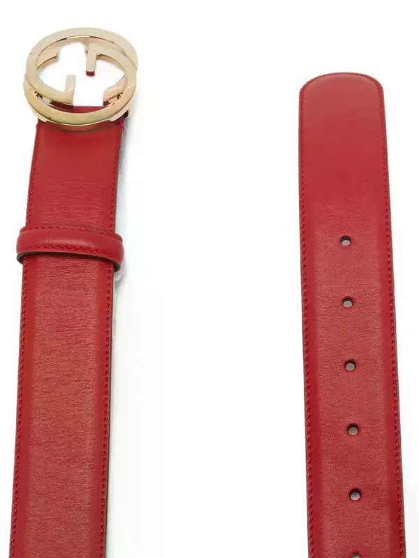 Gucci Interlocking-g Leather Belt