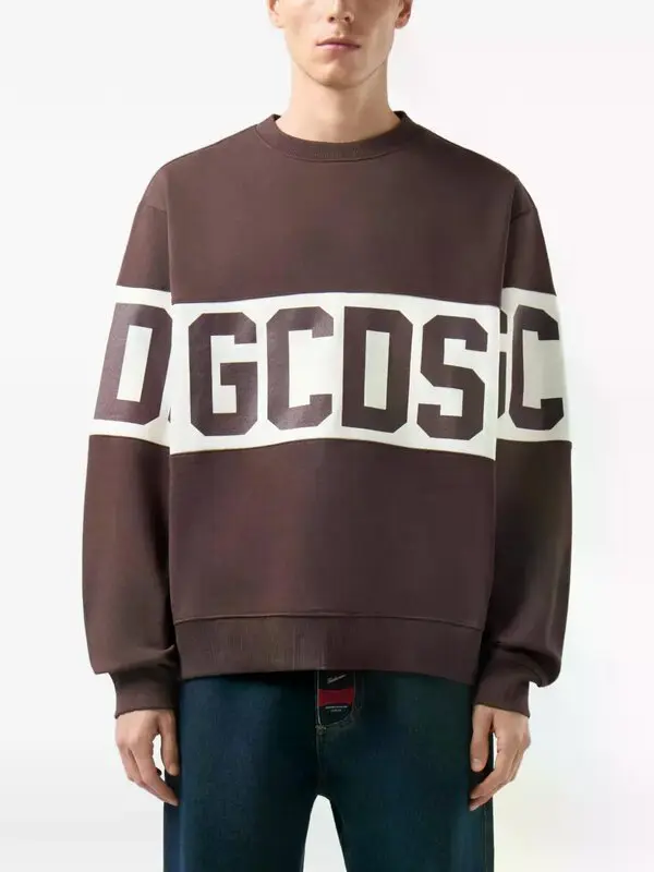 Gcds Logo-print Sweatshirt
