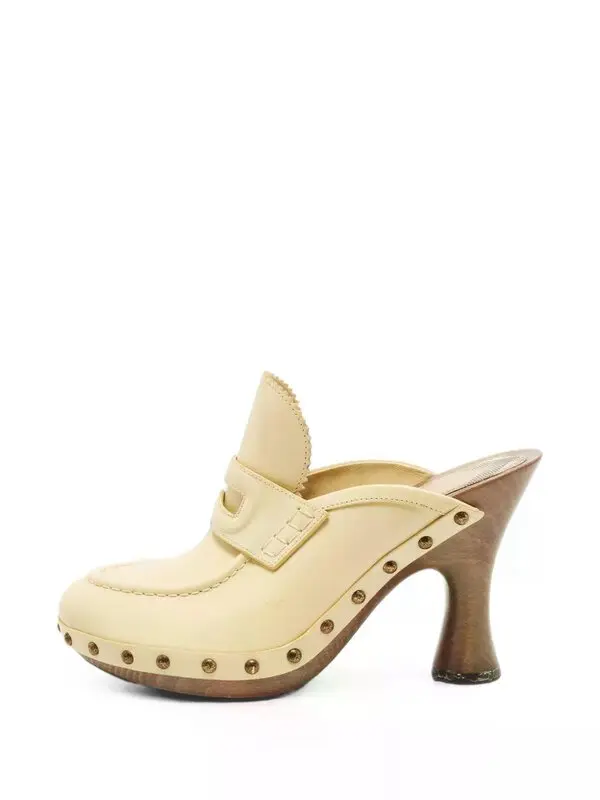 Burberry Stud-trimmed Clogs