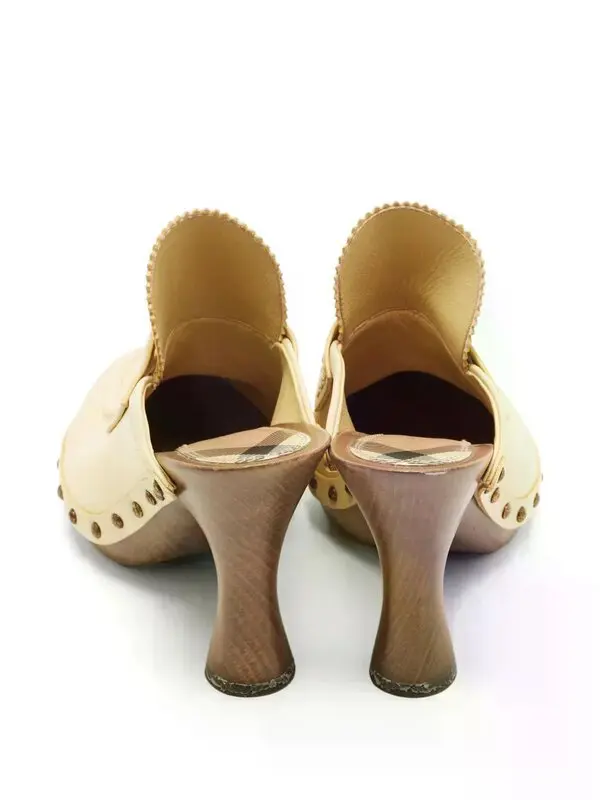 Burberry Stud-trimmed Clogs