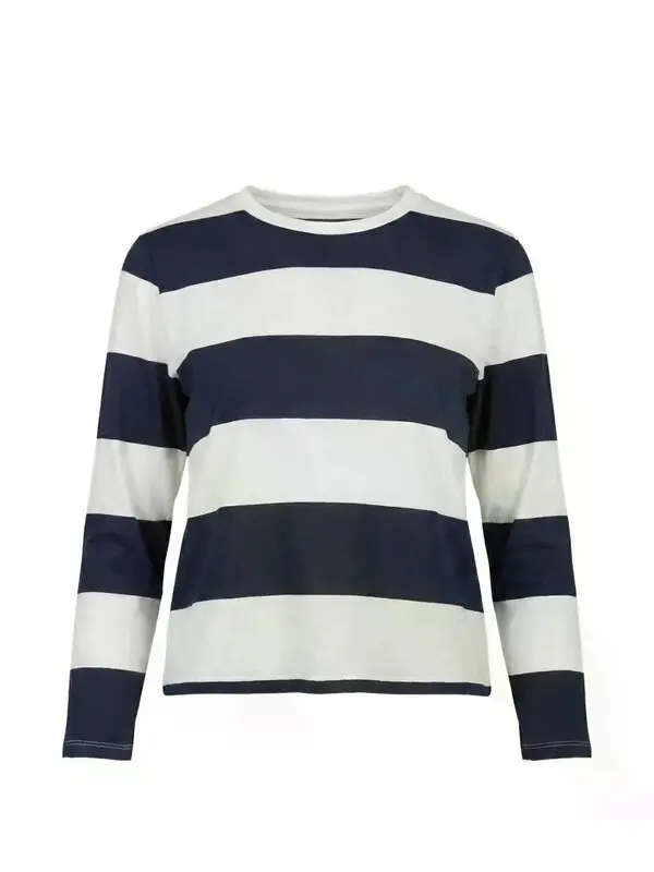 Cynthia Rowley Striped Long-sleeve T-shirt