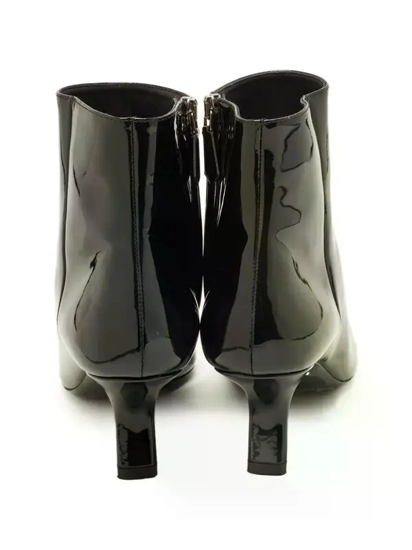 Prada Pointed-toe Slanted-heel Ankle Boots
