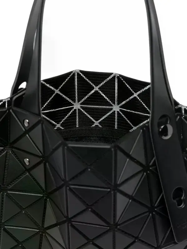 Issey Miyake Geometric-panelled Tote Bag - Black