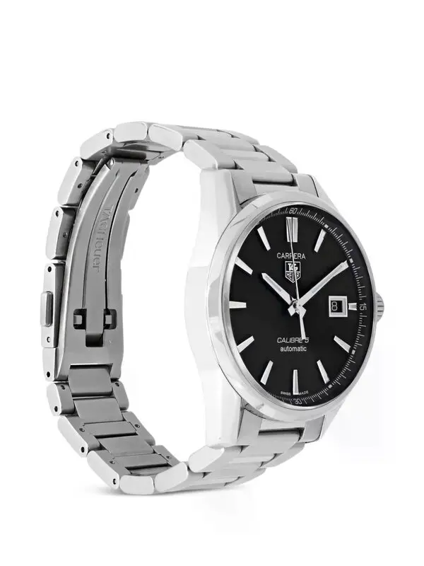 Tag Heuer Carrera Calibre 5 39mm Watch - Black