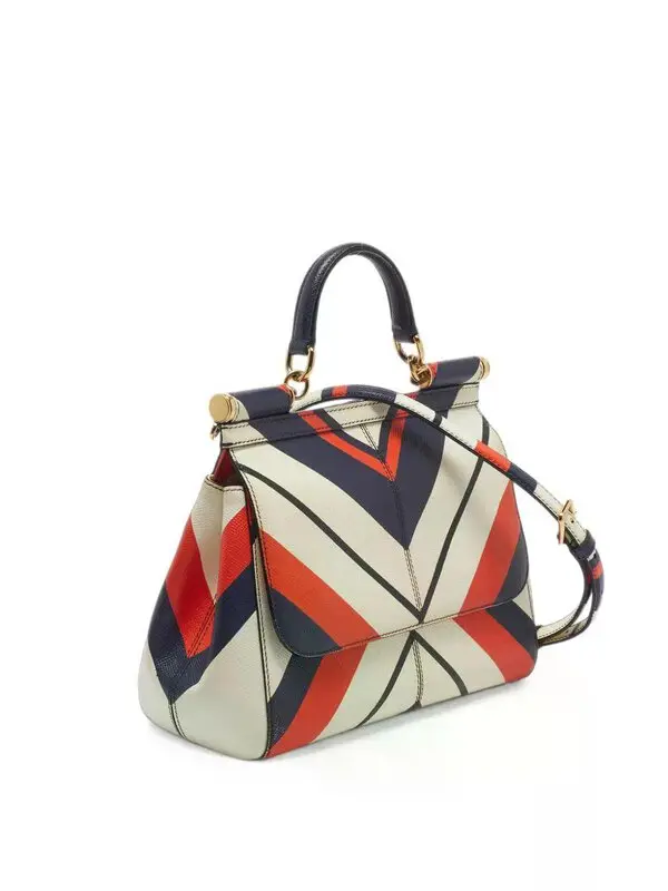Dolce & Gabbana Medium Miss Sicily Printed Tote Bag
