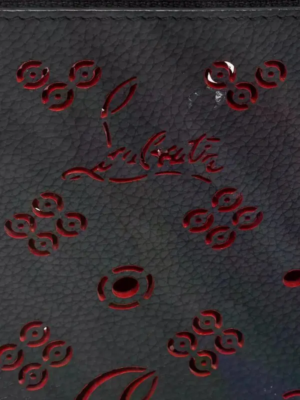 CHRISTIAN LOUBOUTIN Loubila Cutout Shoulder Bag