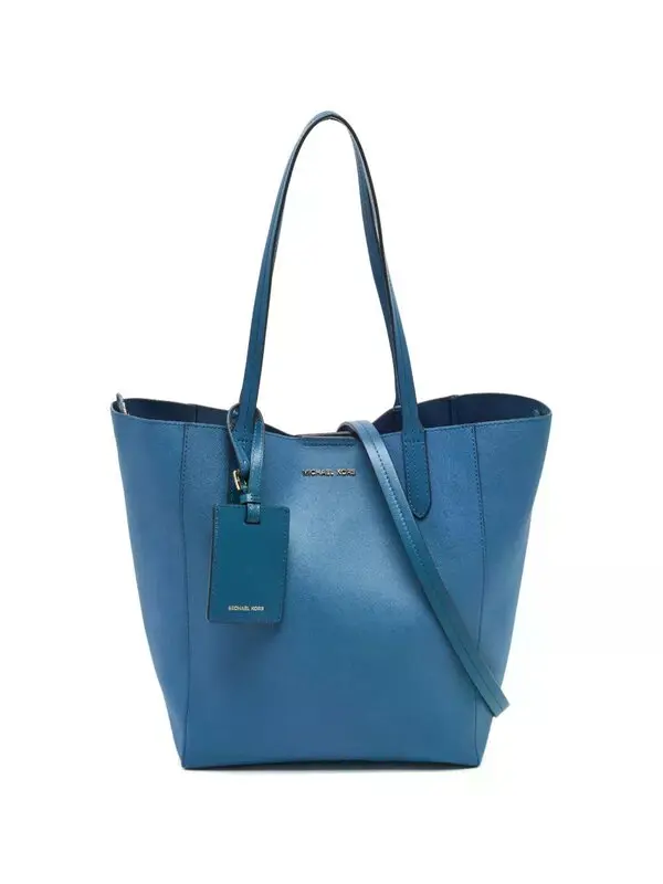 Michael Kors Penny Leather Tote Bag - Blue