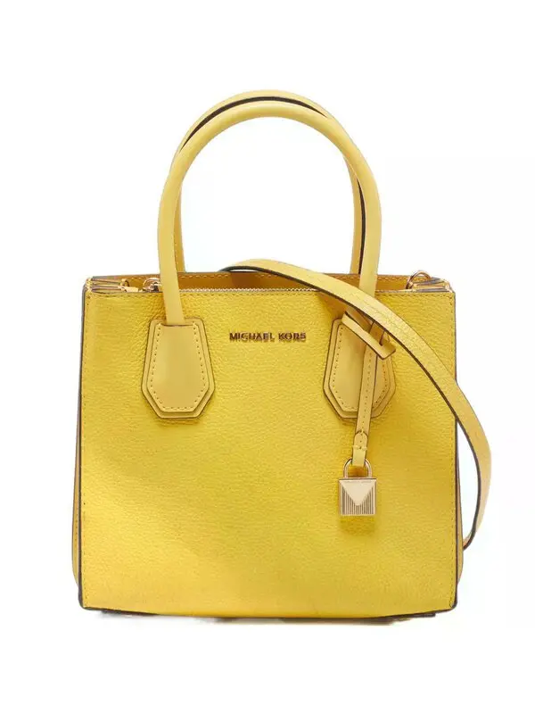Michael Kors Medium Mercer Leather Tote Bag