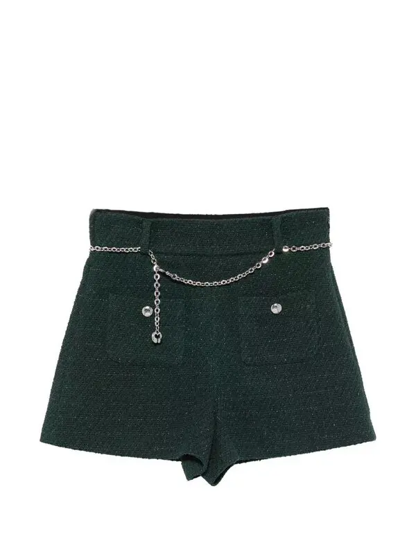 Maje Chain-belt Shorts