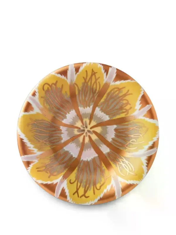 Missoni X Richard Ginori Sunset Floral-print Dessert Plates - Yellow