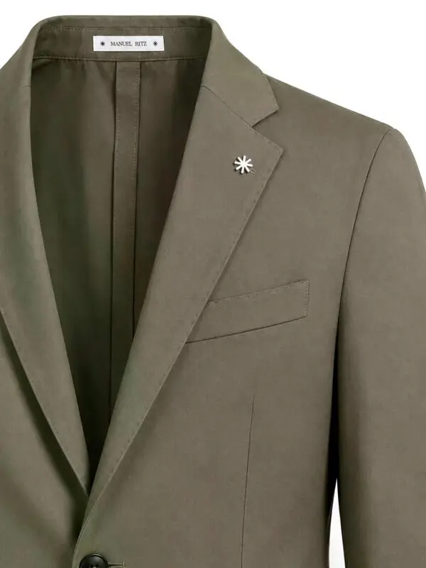 MANUEL RITZ Single-breasted Notch-lapel Suit