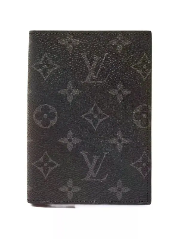 LOUIS VUITTON Monogram Eclipse Passport Cover