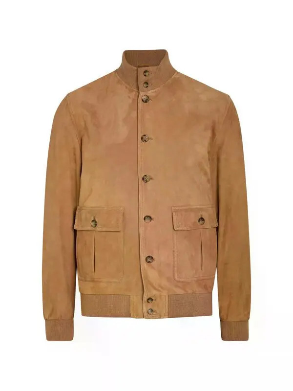 VALSTAR Suede High Neck Jacket