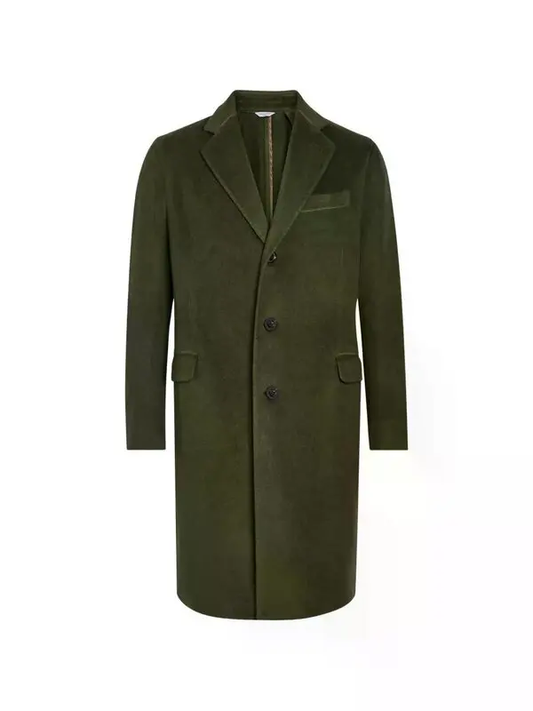 Boglioli Single-breasted Notched-lapel Coat