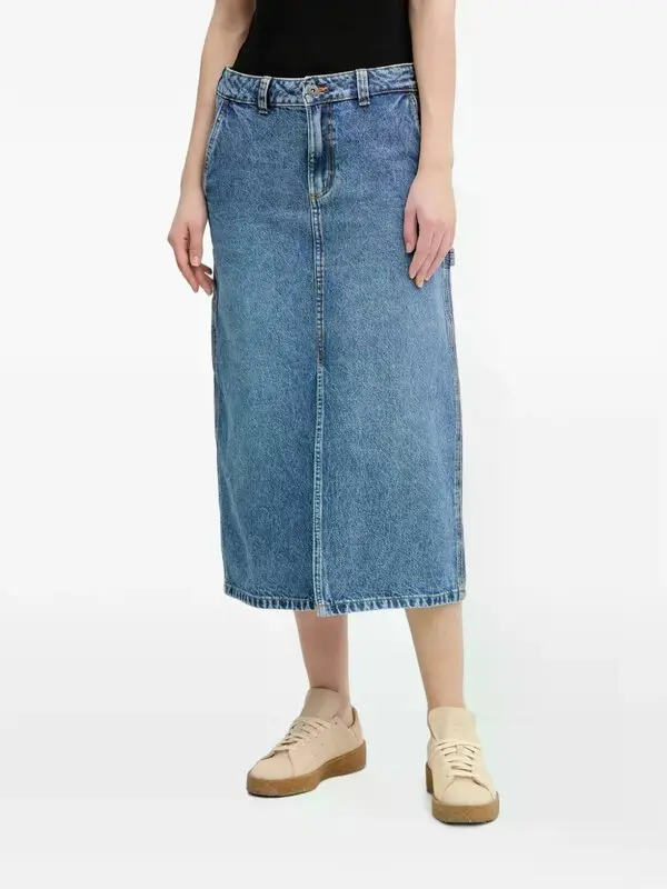 Dickies Denim Midi Skirt
