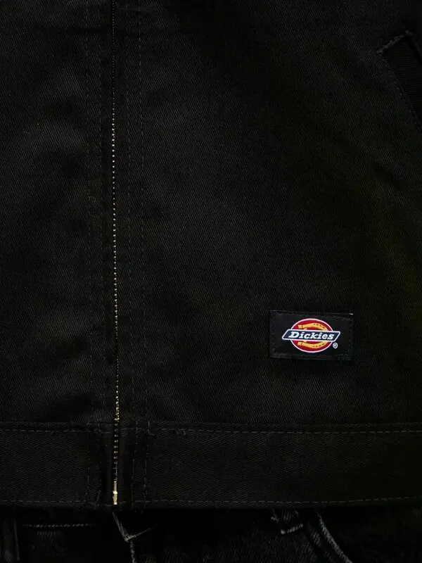 Dickies Zip Front Jacket With Pointed Collar