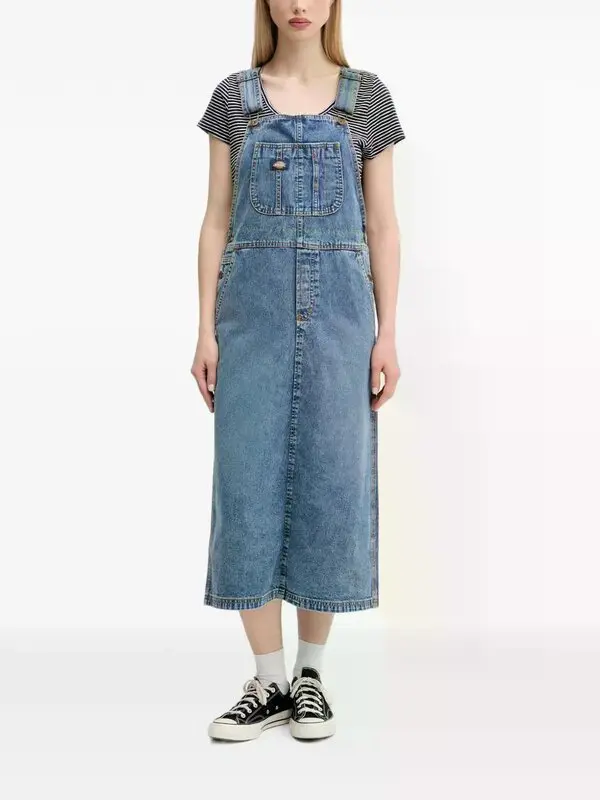 Dickies Denim Pinafore Dress
