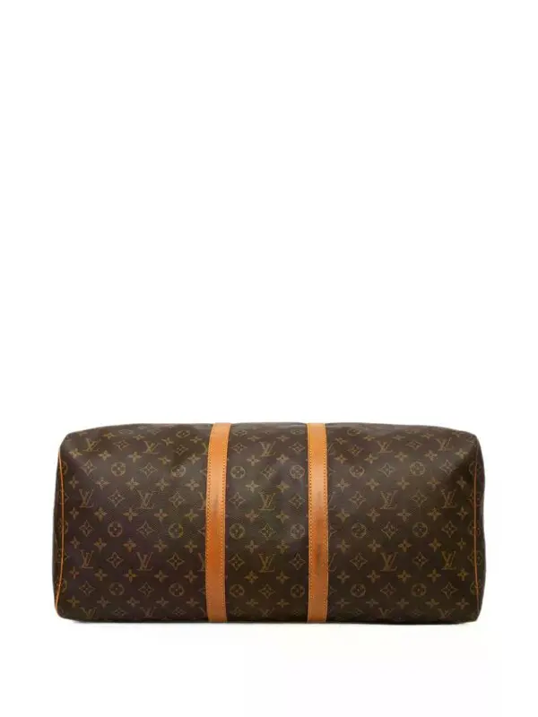 LOUIS VUITTON Monogram Keepall 55 Travel Bag