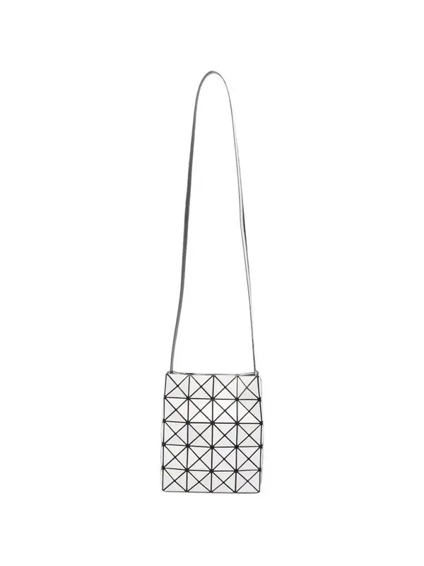 Issey Miyake Geometric-panelled Shoulder Bag - White