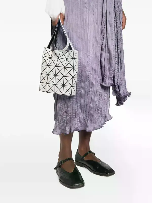 Issey Miyake Geometric-panelled Shoulder Bag