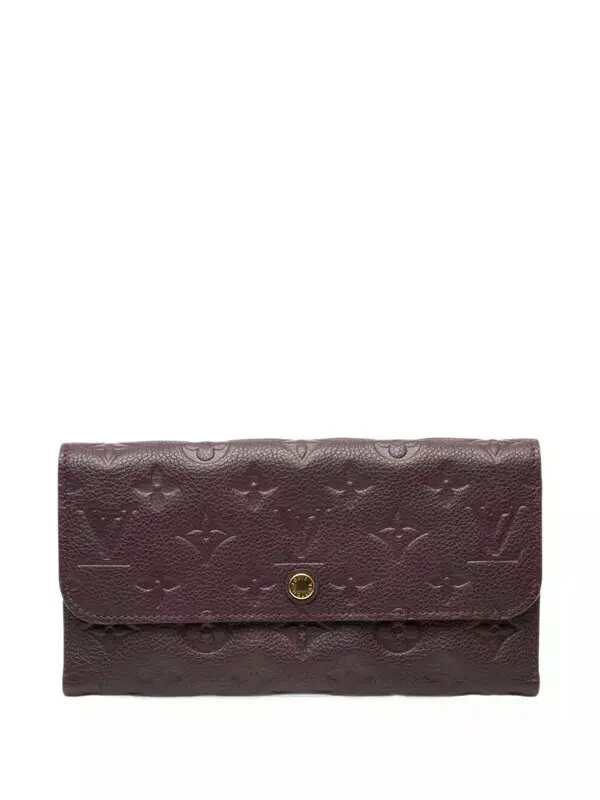 LOUIS VUITTON 2011 Monogram Empreinte Sarah Wallet Long Wallets