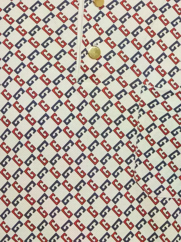 Gucci Geometric-g Polo Shirt