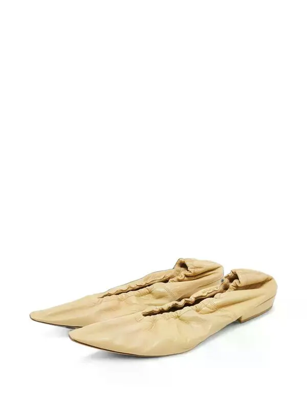 Bottega Veneta Almond Ballet Flats - Neutrals