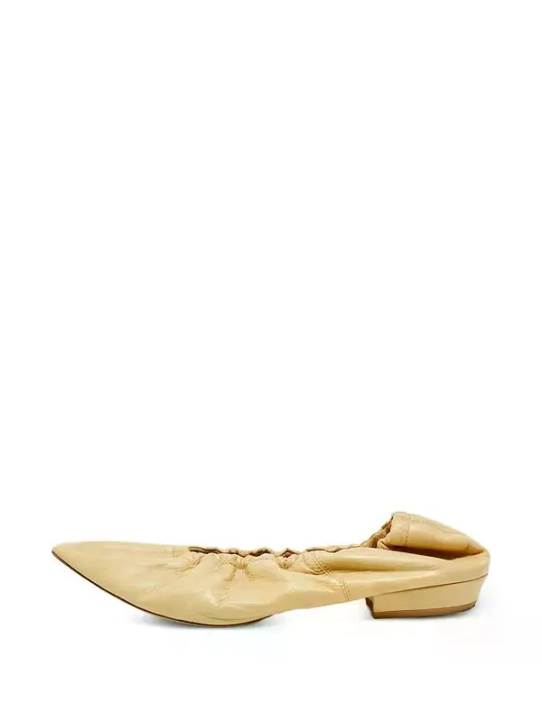 Bottega Veneta Almond Ballet Flats - Neutrals