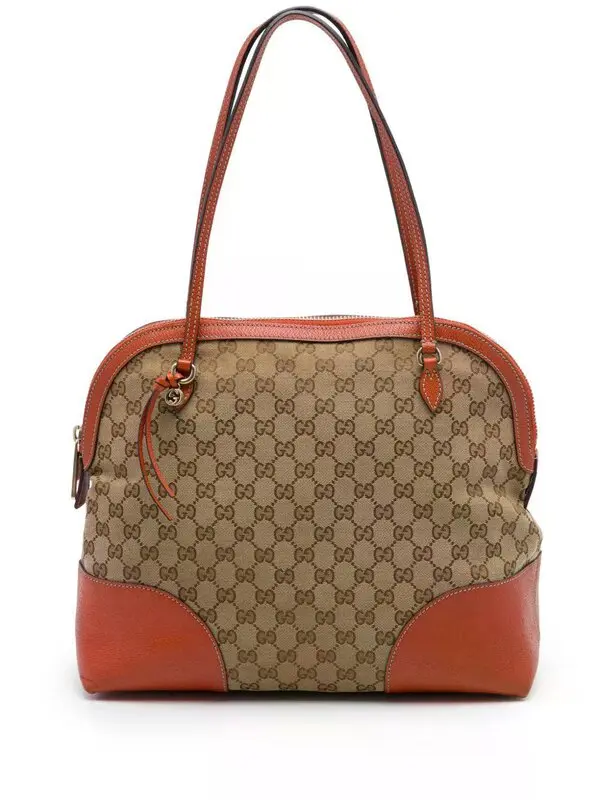Gucci Gg Canvas Bree Dome Tote Bag