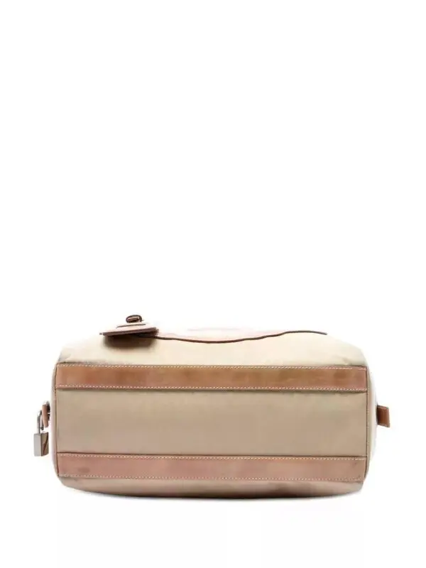 Prada 2000-2013 Tessuto Canapa Logo Shoulder Bag