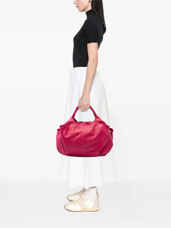 Loewe 2000-2026 Nappa Aire Hobo Bag - Pink