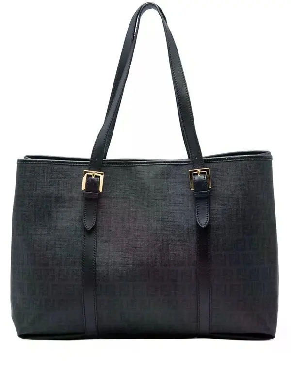 Fendi Zucchino Coated Canvas Tote Bag