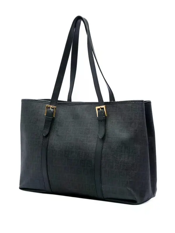 Fendi Zucchino Coated Canvas Tote Bag
