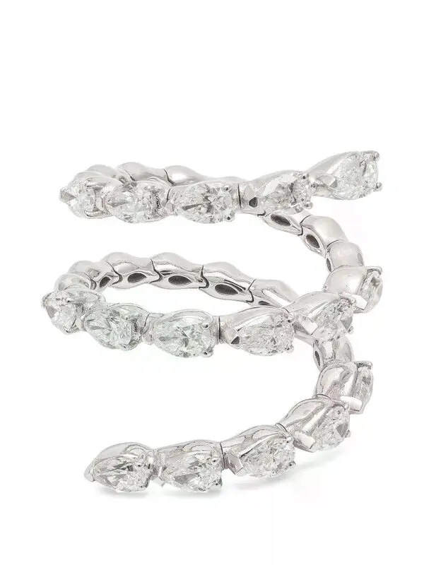 ZYDO Diamond Spiral Ring