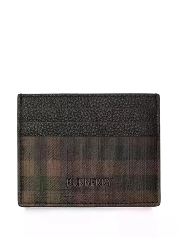 Burberry Check Card Case