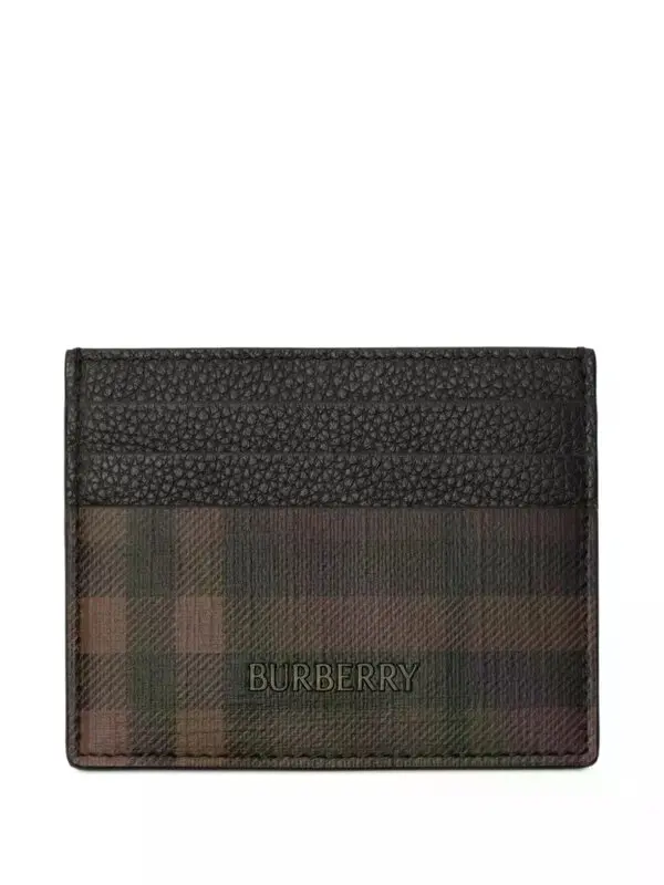 Burberry Check Card Case