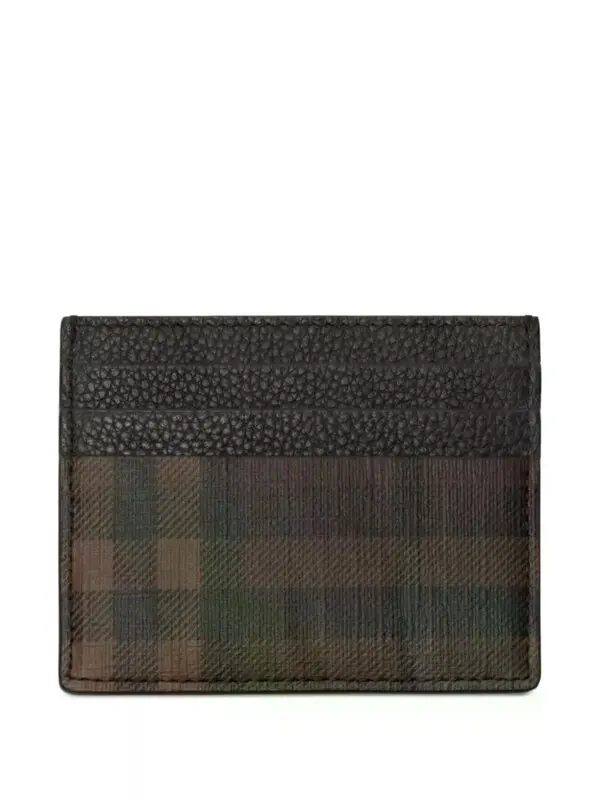 Burberry Check Card Case