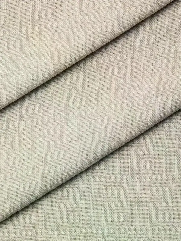 Fendi Ff Logo Frayed Scarf - Neutrals